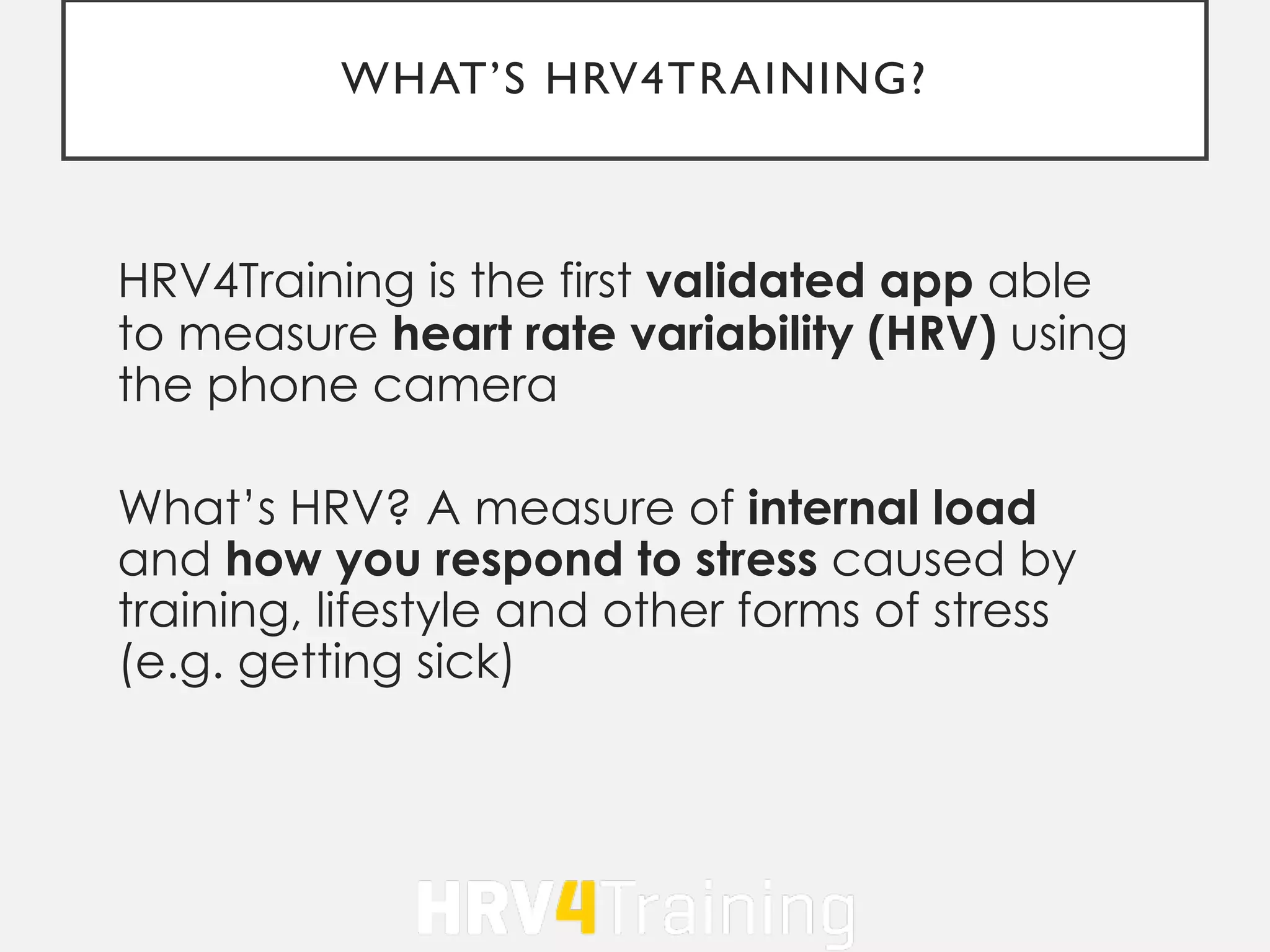 Players Guide | HRV4Training | PDF