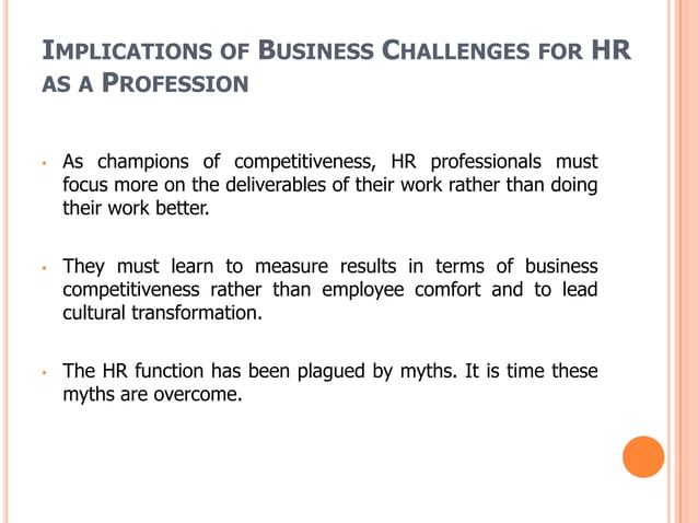 Hr value proposition | PPTX