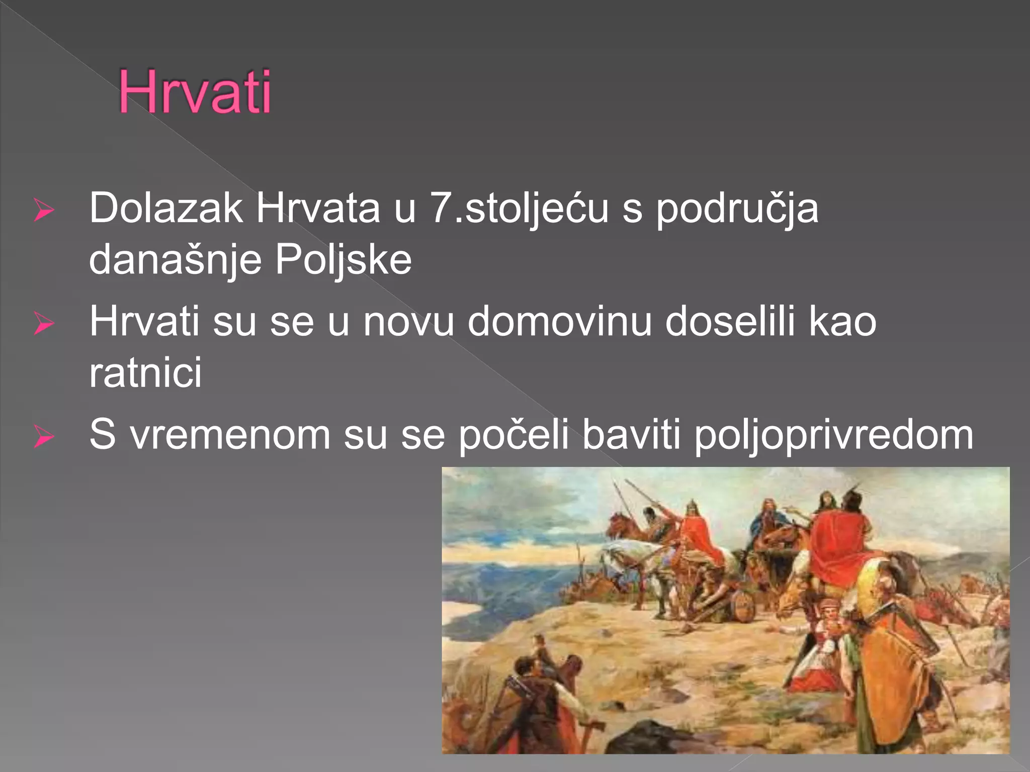 Hrvati u novoj domovini Klara Hrescic 4.c | PPTX