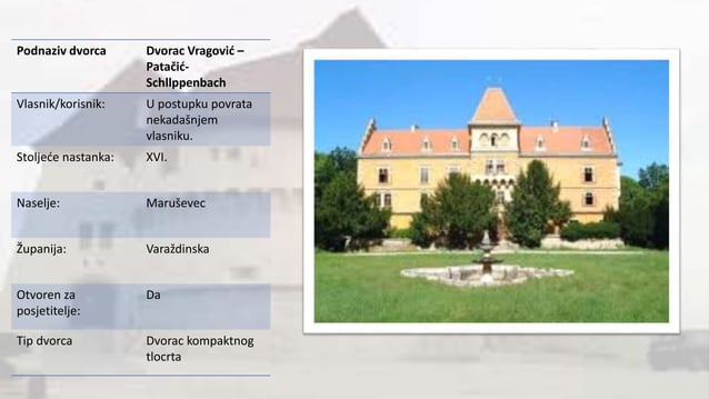 Hrvatski_dvorci_-_veze-1.pptx prikaz dvoraca | PPTX