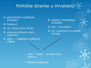 Hrvatski narodni preporod | PPTX