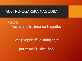 HRVATSKO -UGARSKA NAGODBA.pptx