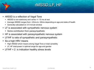 How to read your SweetBeat numbers - Heart rate variability | PPTX