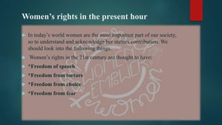Development of Women'Rights, its importance..pptx