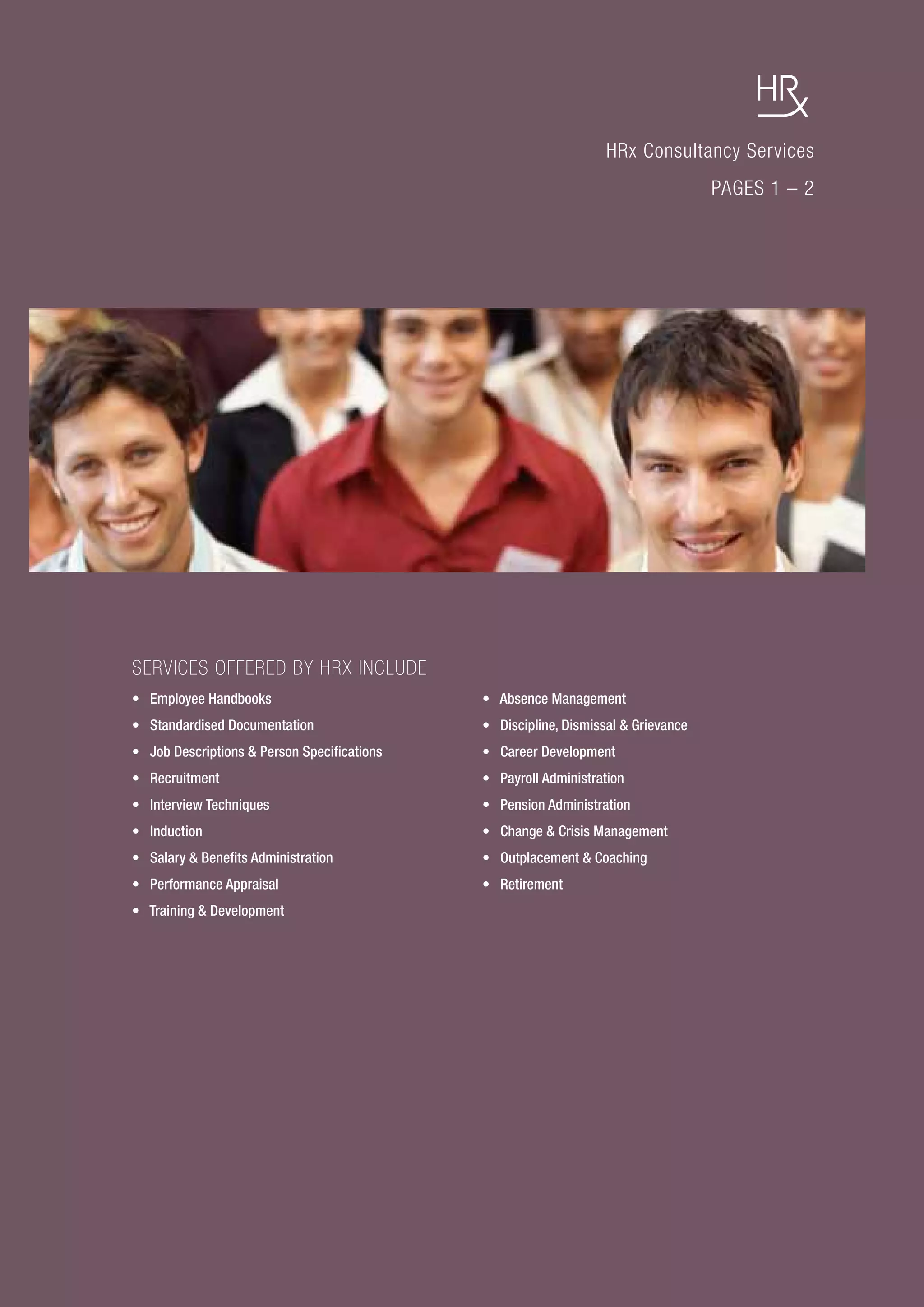 HRx Brochure | PDF