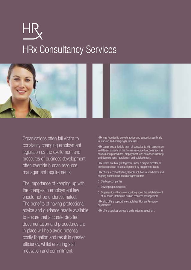 HRx Brochure | PDF
