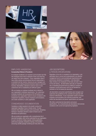 HRx Brochure | PDF