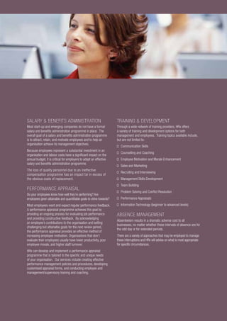 HRx Brochure | PDF