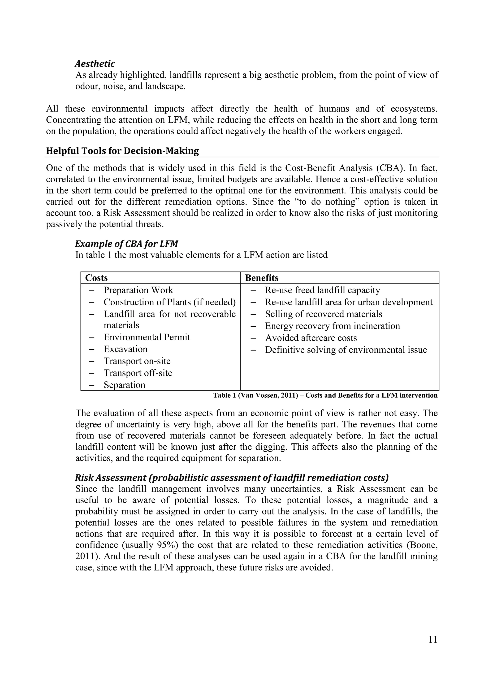 Landfill mining - analysis of possibilities and limitations | PDF