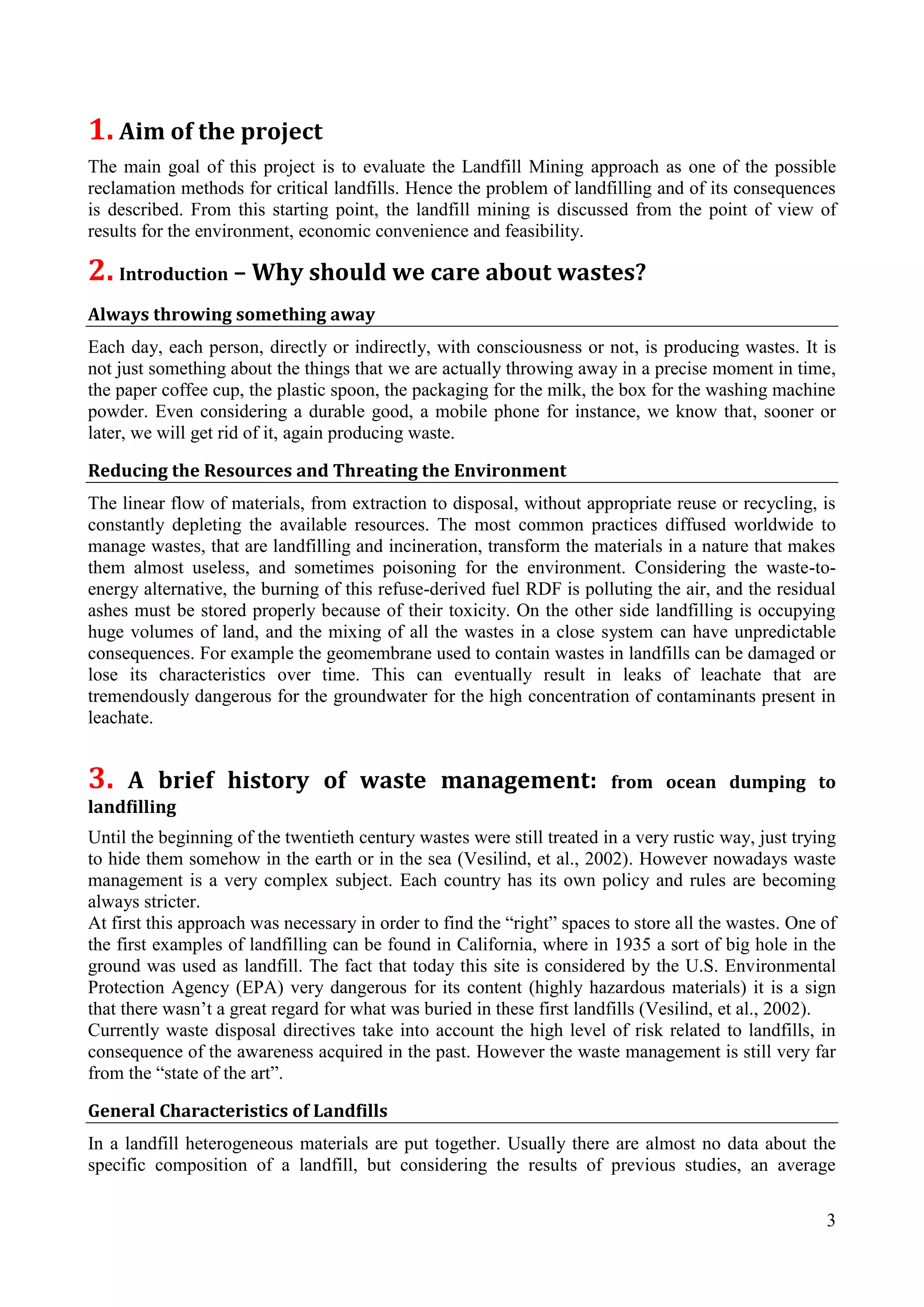 Landfill mining - analysis of possibilities and limitations | PDF