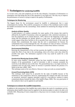 Landfill mining - analysis of possibilities and limitations | PDF