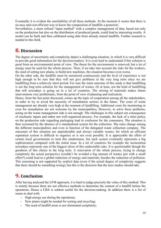 Landfill mining - analysis of possibilities and limitations | PDF
