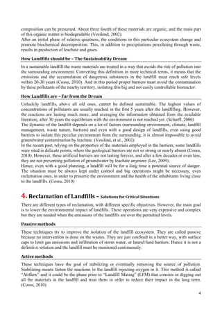 Landfill mining - analysis of possibilities and limitations | PDF