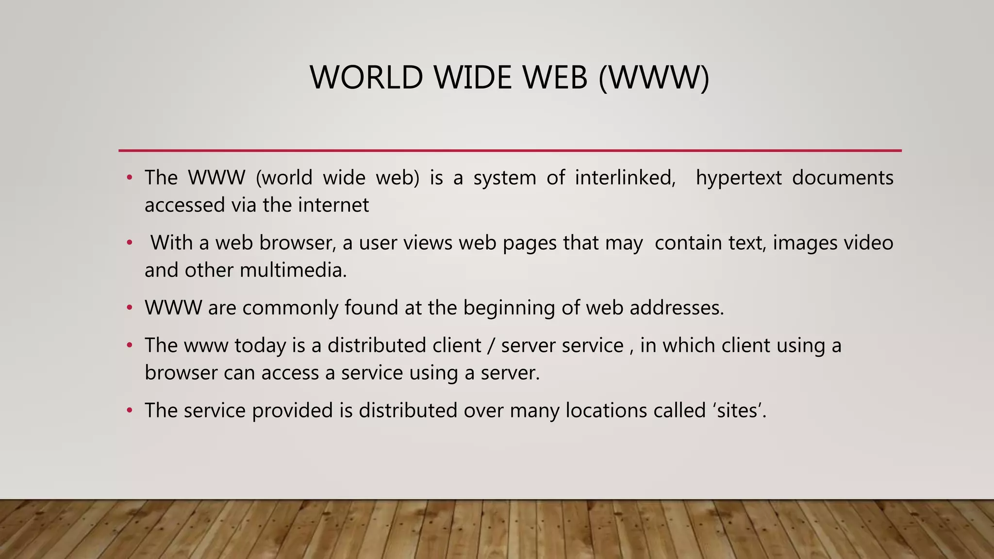 Invention of Internet | PPTX