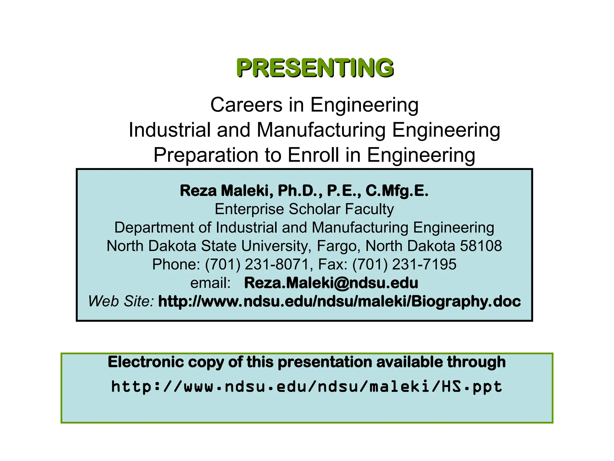 MECHANICAL SCOPE PRESENTATION MECH POWER POINT PRESENTATION | PPT