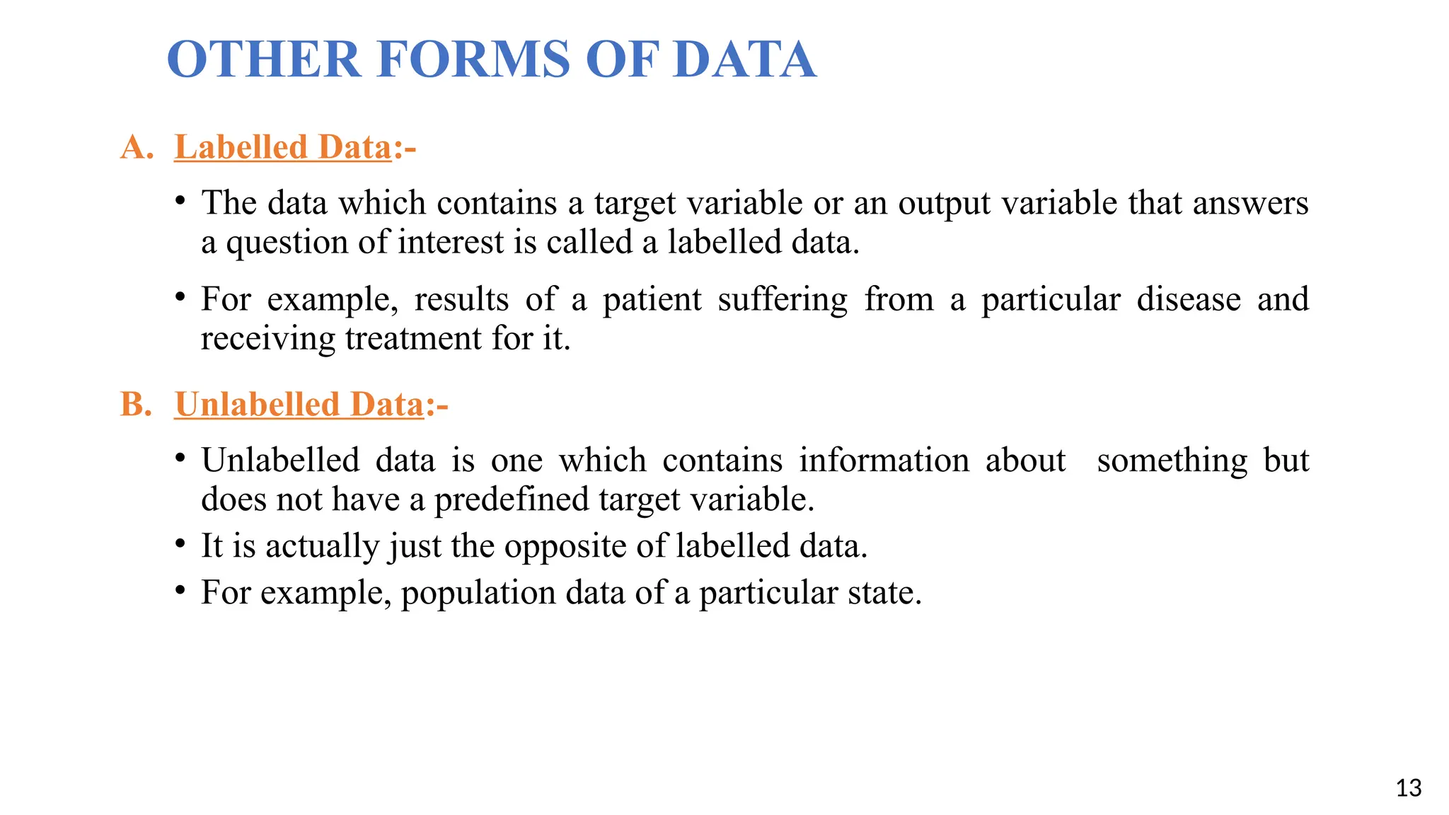 Presentation on Data in Machine Learning.pptx