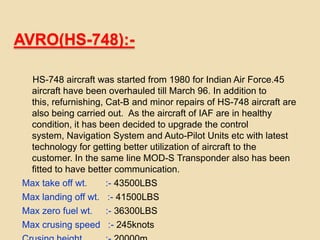 HAL TAD KANPUR (AVRO DEPARTMENT) | PPTX