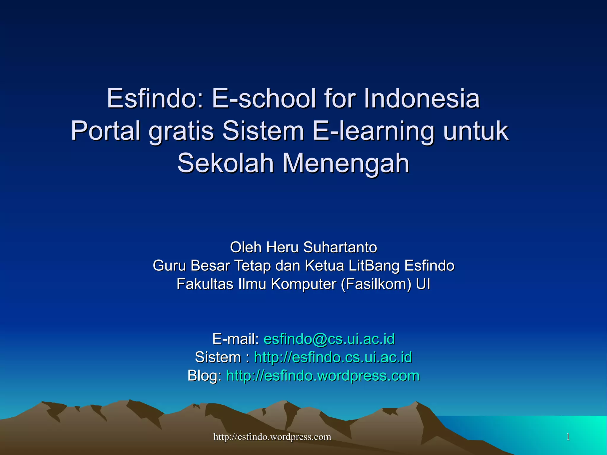 Implementasi E-Learning | PPT