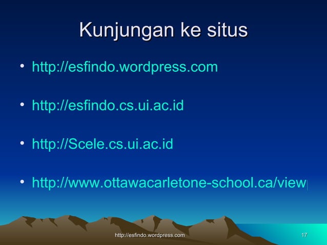 Implementasi E-Learning | PPT