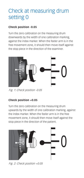 HS-UK Guide to Checking Tonometer Calibration | PDF