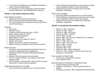 Rizal Notes_Midterm | PDF