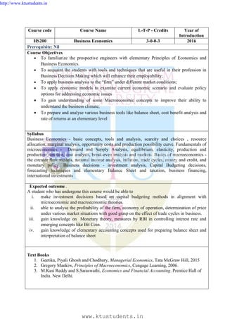 business economics | PDF