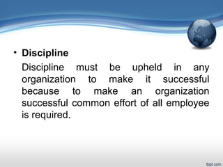 Henri Fayol's Modern Management Principles | PPT