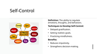 Stress management assignment including self control time management.pptx