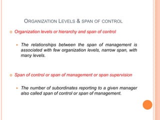 Hs300 m4 2 span of control | PPT