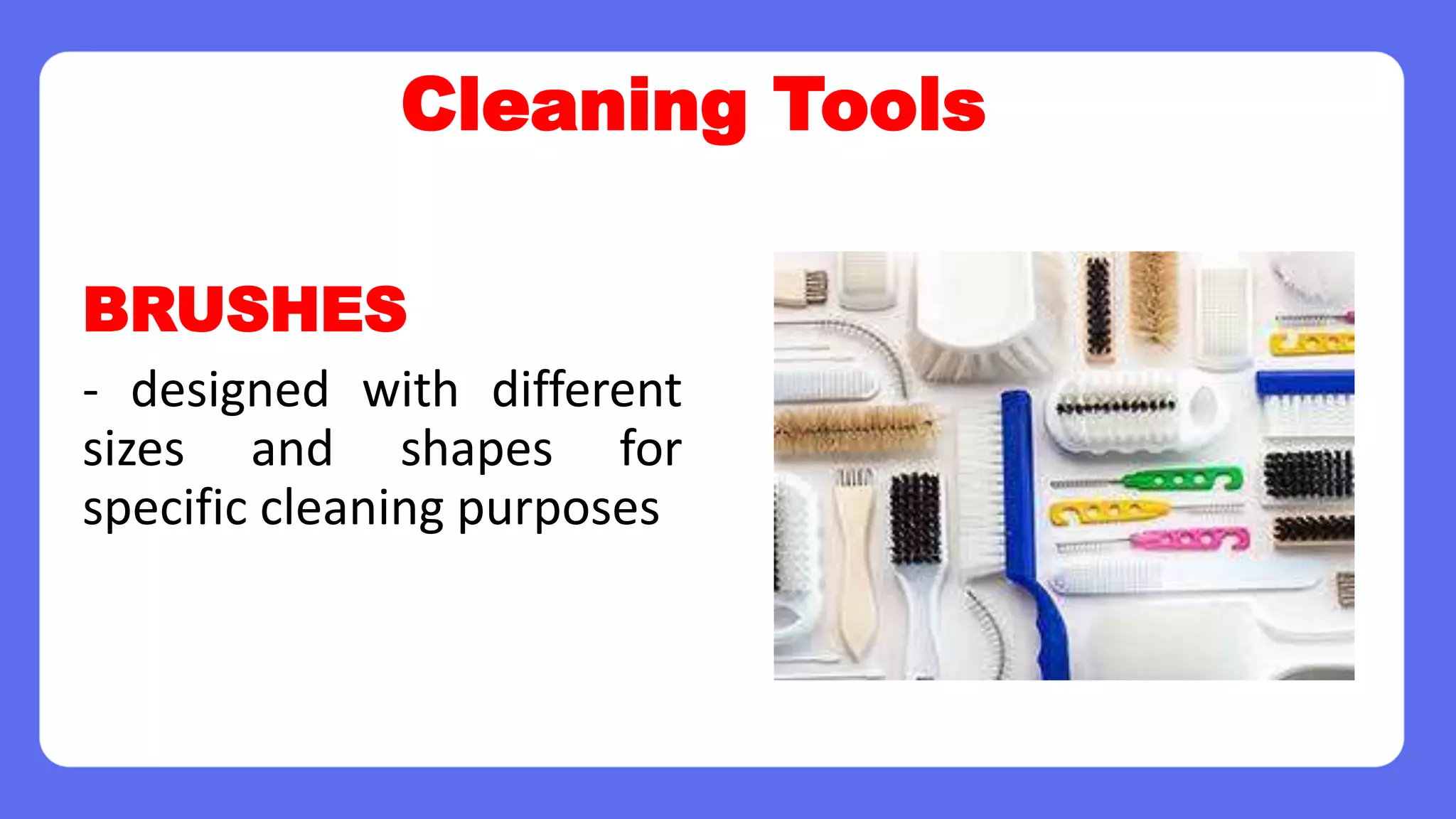 HS7 - Module 1- Week 1-Use and Maintain Cleaning MAterials, Tools ...