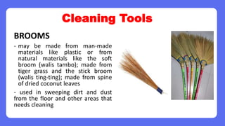 HS7 - Module 1- Week 1-Use and Maintain Cleaning MAterials, Tools ...