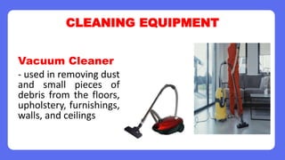 HS7 - Module 1- Week 1-Use and Maintain Cleaning MAterials, Tools ...