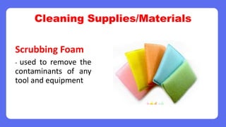 HS7 - Module 1- Week 1-Use and Maintain Cleaning MAterials, Tools ...