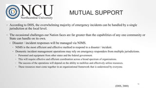 National Incident Management System (NIM) Command and Management System ...