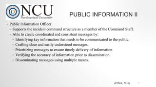 National Incident Management System (NIM) Command and Management System ...