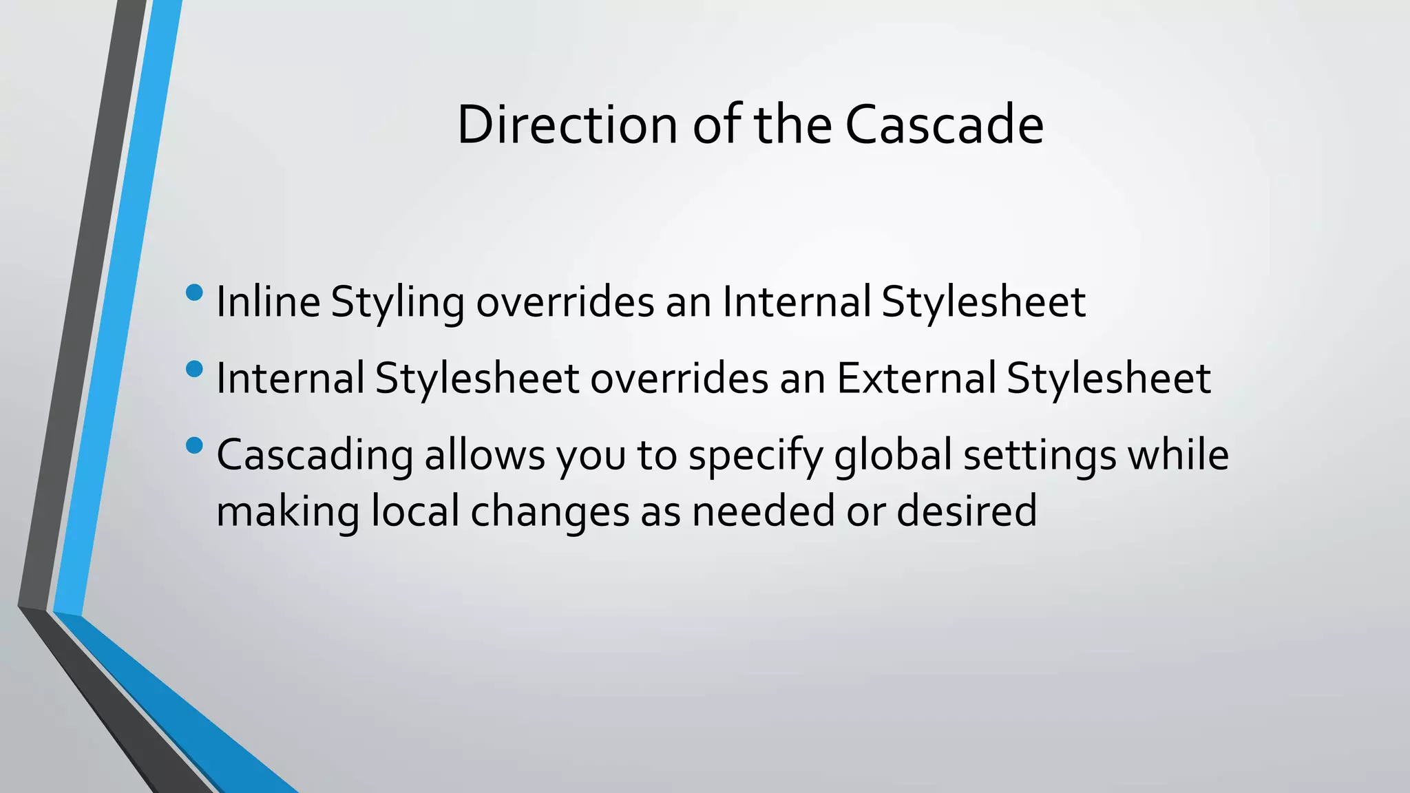 Introduction To Css Pptx Web Design And Html Internet