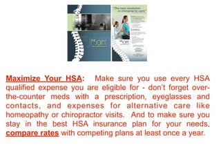 HSA and FSA Facts for Health Care | PDF