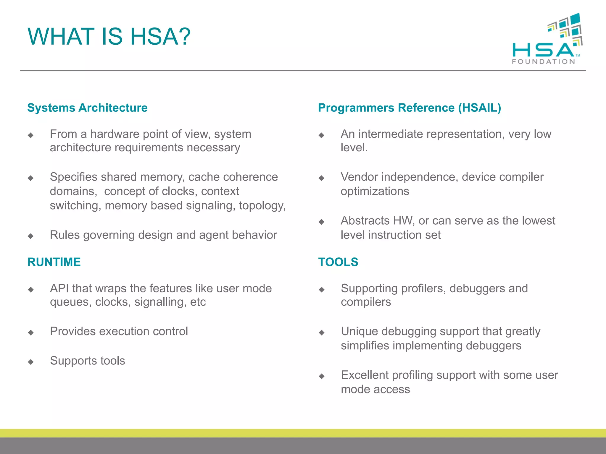Heterogeneous System Architecture Overview | PDF