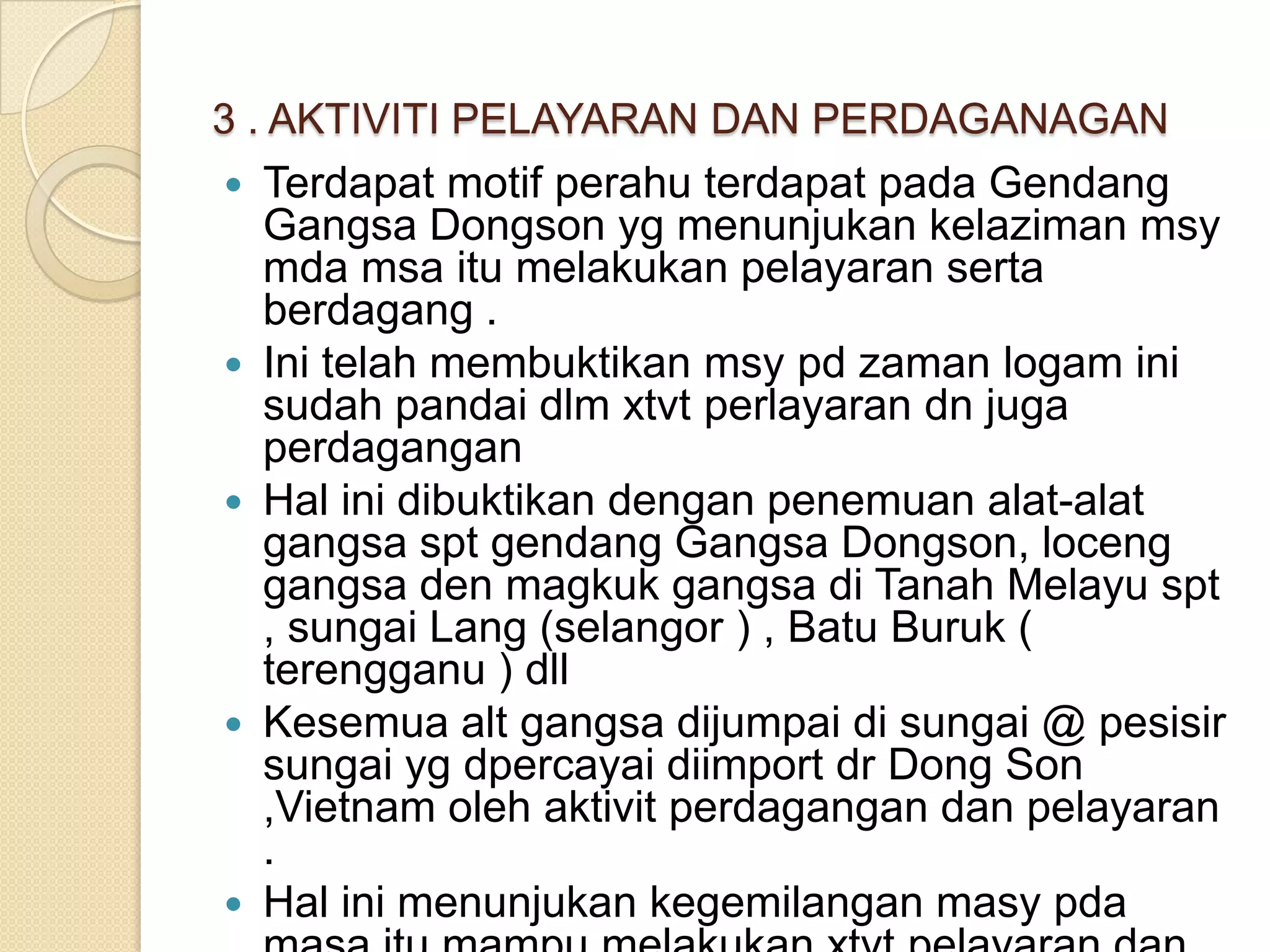Hsa3013 – prasejarah dan protosejarah asia tenggara (slide ) ( gendang ...