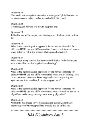 Hsa 520 Enhance teaching-snaptutorial.com | Internet | Computing