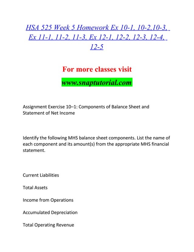 Hsa 525 Massive Success / snaptutorial.com