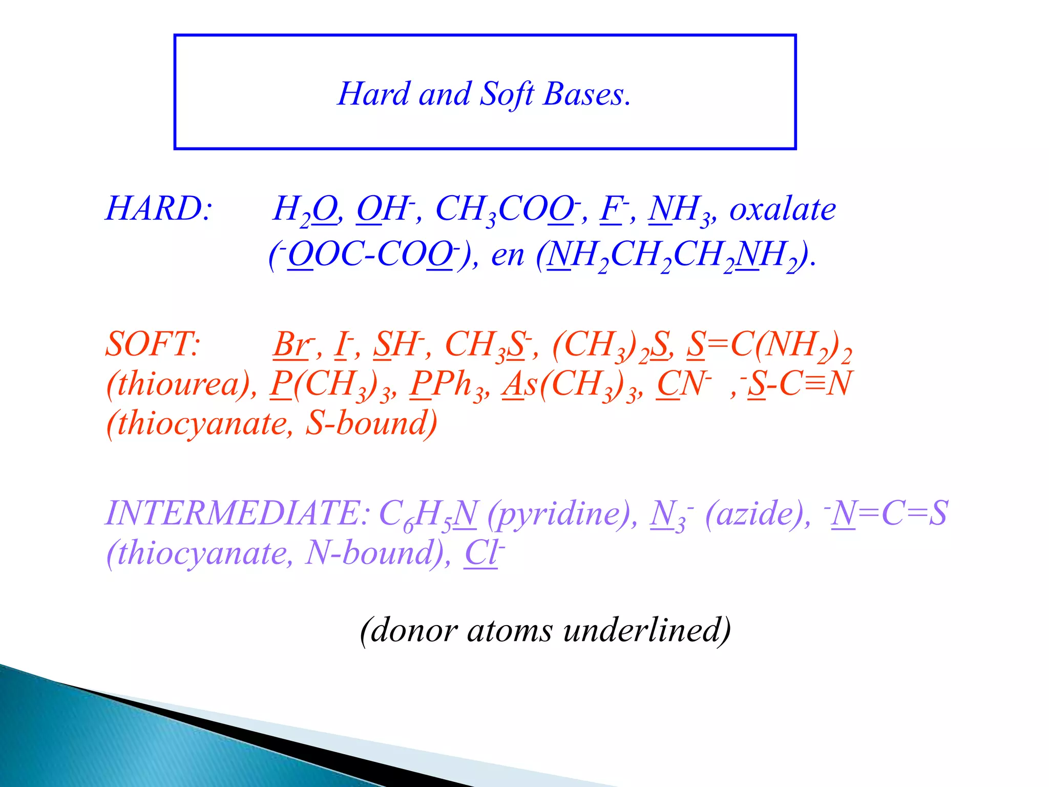 HSAB Theory | PPTX