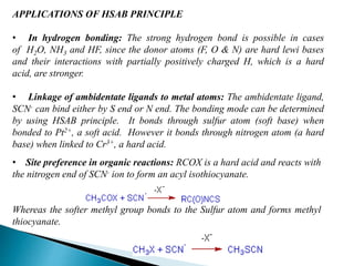 HSAB Theory | PPTX