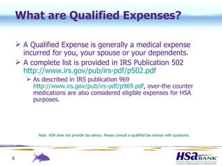 Hsa Employee Overview | PPT