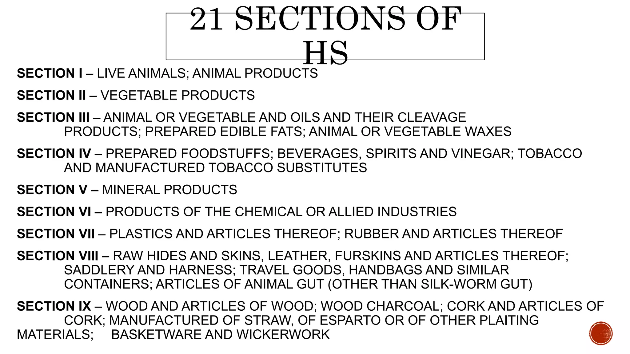 HS code, AHTN, and GIRs | PPTX