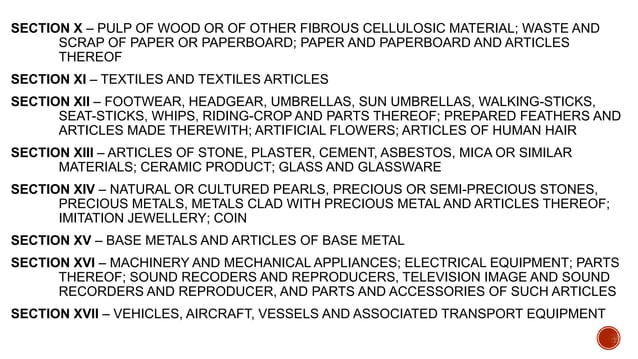 HS code, AHTN, and GIRs | PPTX