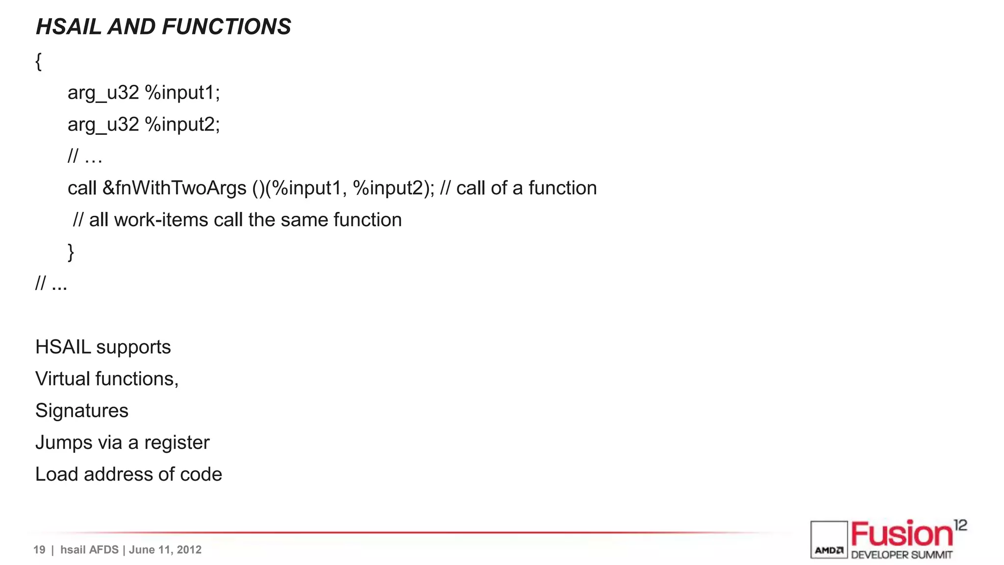 Deeper Look Into HSAIL And It's Runtime | PDF