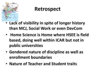 Communication in Home Science Extension Education | PPTX