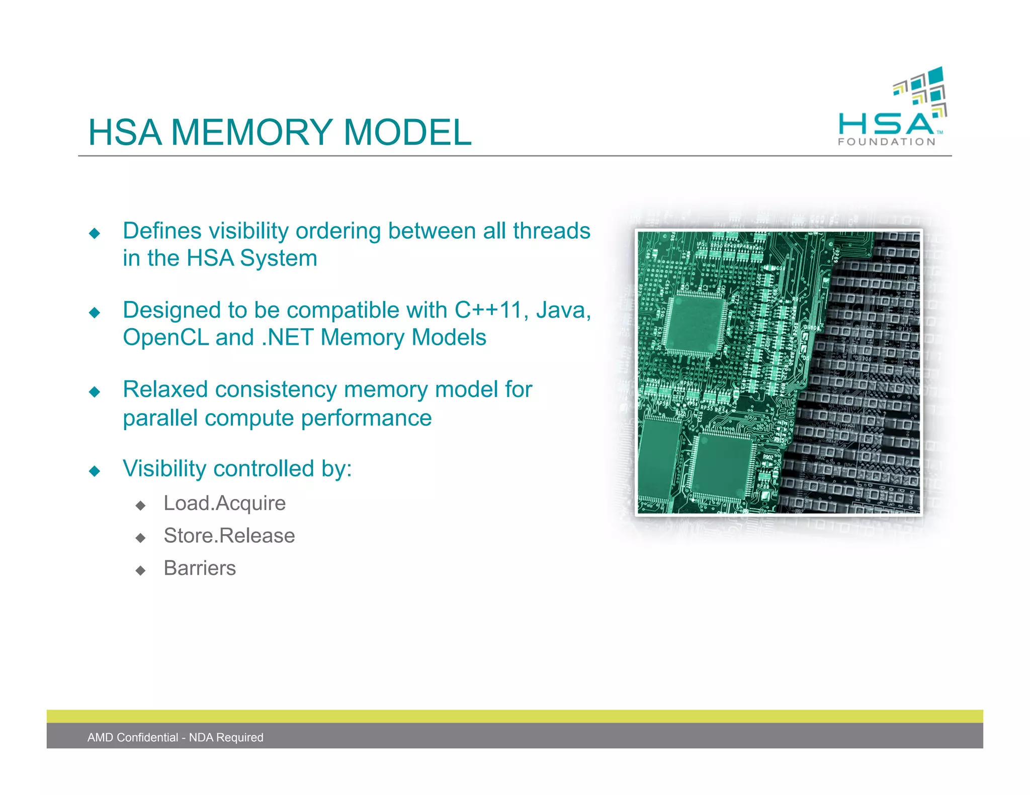 LCU13: HSA Architecture Presentation | PDF