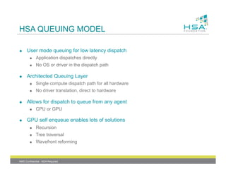 LCU13: HSA Architecture Presentation | PDF